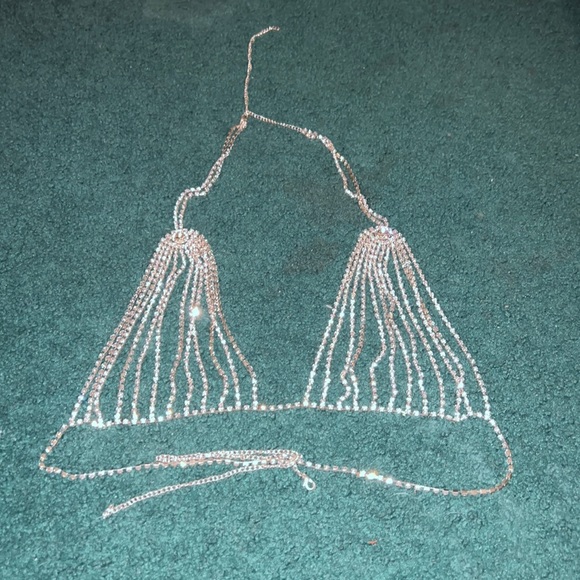 Accessories | Shiny Diamond Bra | Poshmark